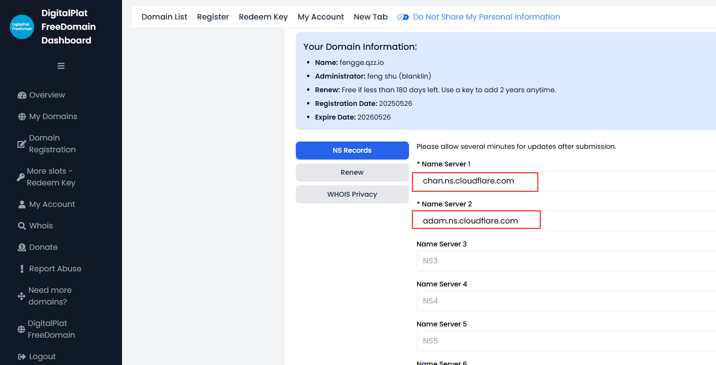 qzz.io域名可以托管到Cloudflare了，全过程演示 – 峰哥爱分享-专注电脑手机软件网站工具分享